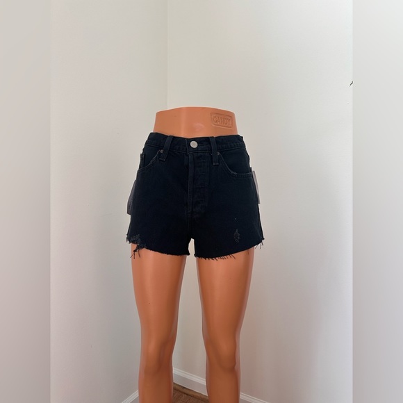 Denim Forum | Shorts | Aritzia Denim Forum Yoko Short Black | Poshmark